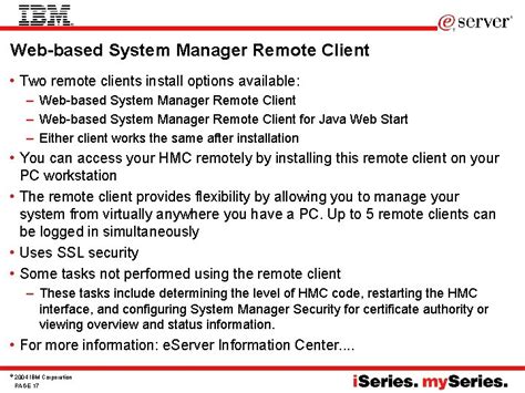 IBM Advanced Technical Support Introduction To HMC On
