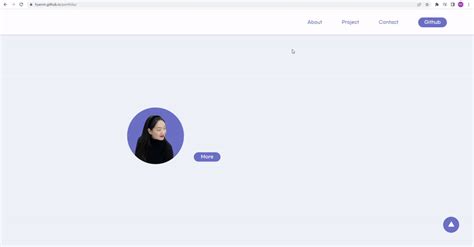 Github Hyerrinportfolio 💁🏻‍♀️ 자기소개 웹페이지 Javascript