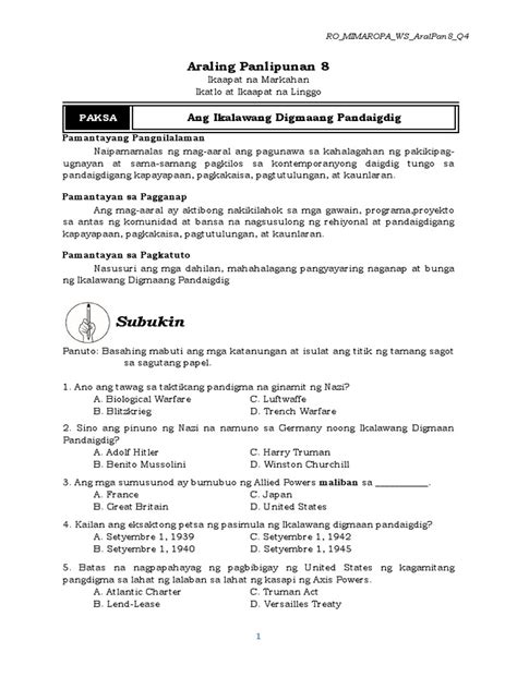 Ap8ws Q4 Week 3 4 Pdf