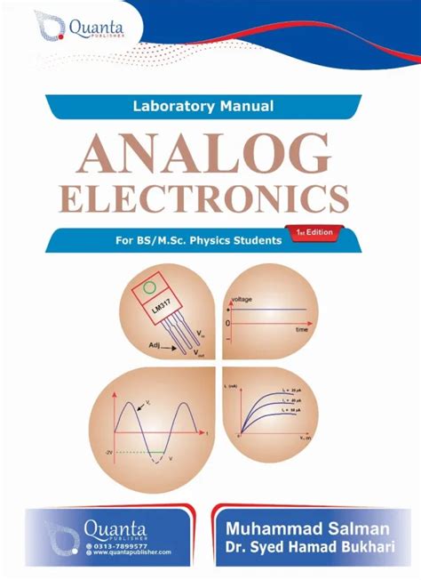 Lab Manual Analog Electronics Quanta Bsmsc Physics Books