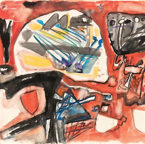 Paul Burlin Transformation Of Spirit To Pigment Harmony In Chaos By