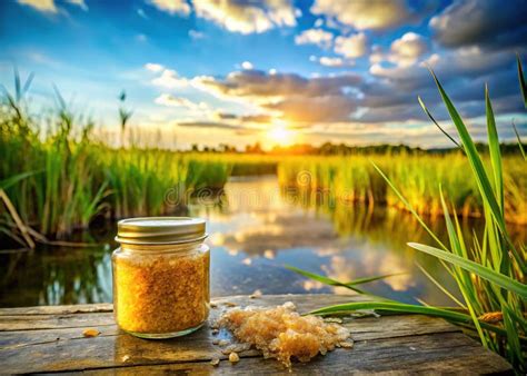 Authentic Marsh Humming Product Display Nature Documentarystyle Photography For Sustainable