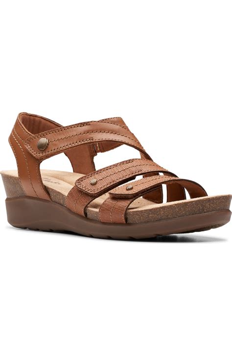 Clarks® Calenne Clara Wedge Sandal Women Nordstromrack