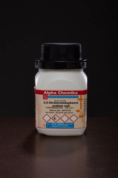 Alpha Chemica White 26 Dichlorophenol Indophenol Sodium Salt For