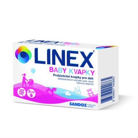 LINEX baby kvapky - Probiotiká pre deti