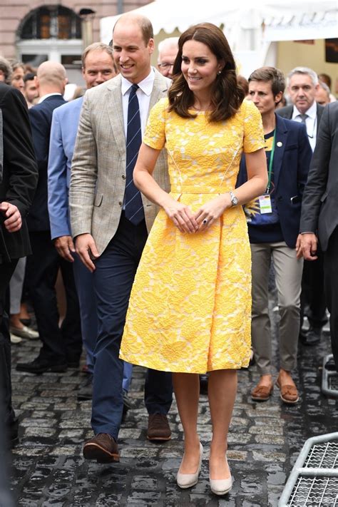 Kate Middleton Wearing Yellow Clothing • Yellow Dresses Coats And More