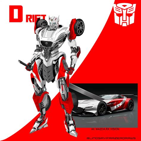 Transformers Drift By Lindsayfrazerdraws On Deviantart