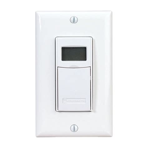 Intermatic Indoor Digital In Wall Timer 120 Volt White