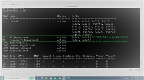 Open Source Room VLAN Configuration
