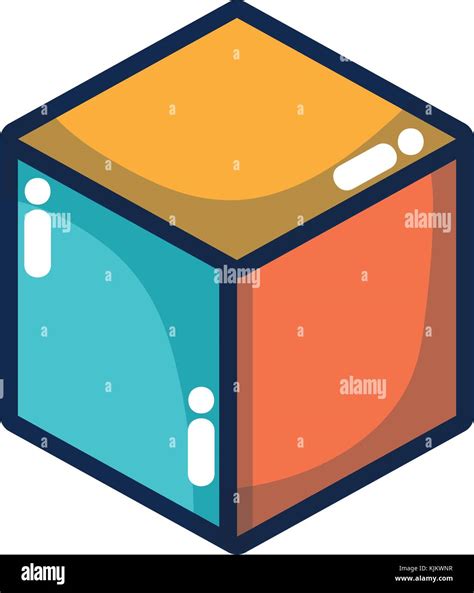 Cube Shape Design Stock Vector Image And Art Alamy