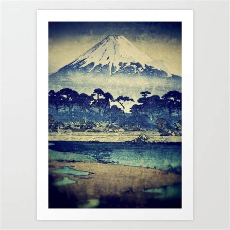 Staying At Yugen Art Print By Willingthe6 Society6 Japanese Woodblock Printing Canvas