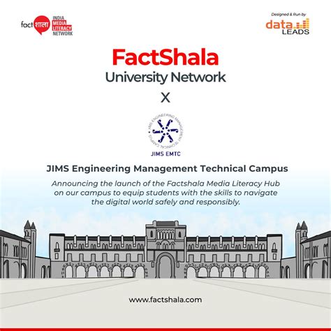 Jims Greater Noida On Linkedin Fshub2025 Medialiteracy Jimsgreaternoida Factshala