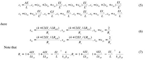 Where A Is The Cross Section Area E Is Youngs Modulus Of