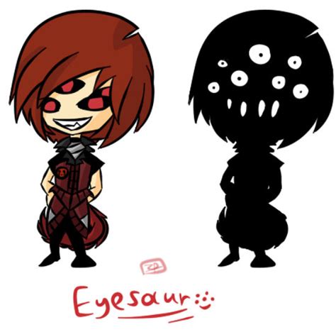 One Night At Flumptys Eyesaur By Zodiacfnaf On Deviantart