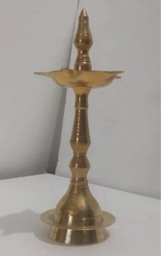 Cylindrical Golden 6inch Brass Puja Diya At Rs 300 In Moradabad Id