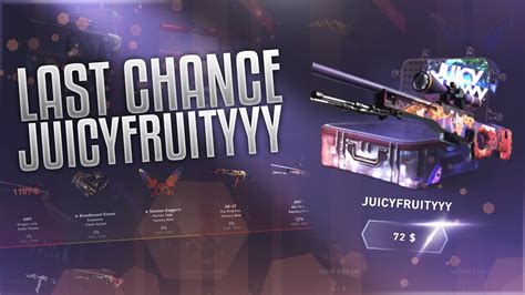 DATDROP CASE OPENING Last Chance JuicyFruityyy Case YouTube