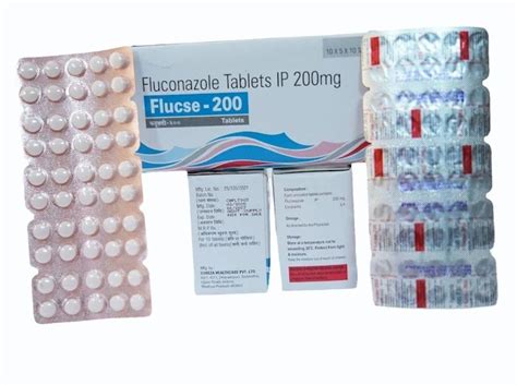 200mg Fluconazole Ip Tablet Box At ₹ 900box In Sanwer Id
