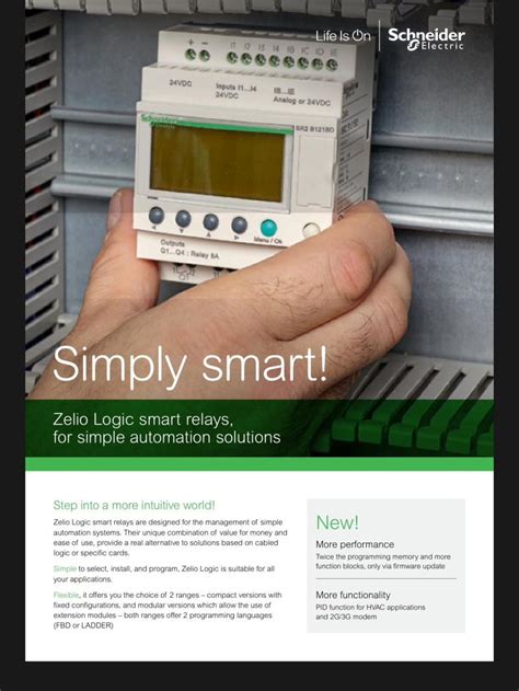 Vangelis Gionis On Linkedin Introducing The Zelio Logic Smart Relay A