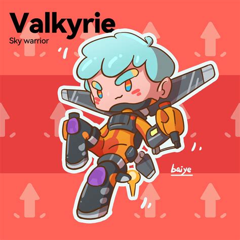 【apex 英雄】 Apex Baiye 画一个瓦尔基里小朋友~！ 3楼猫