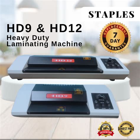 Hd 9 And Hd 12 Heavy Duty Pouch Laminator Shopee Philippines