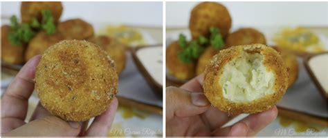 Bolitas De Papa Y Queso Mi Cocina Rápida