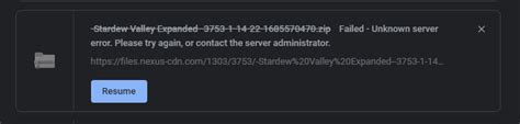 sve won t download because of a unknown server error i ve downloaded