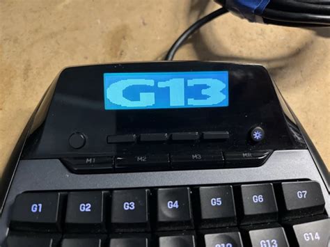 Logitech G13 Advanced Programable Lcd Display Gameboard Gamepad Controller 84 00 Picclick Ca