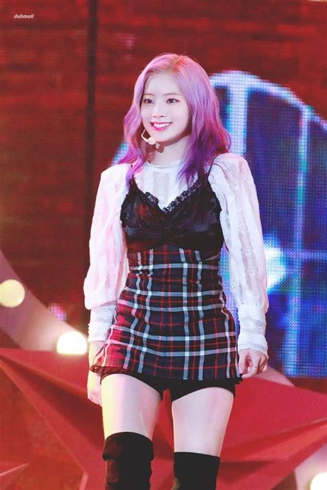 Black Lace Plaid Strap Dress Dahyun Twice K Fashion At