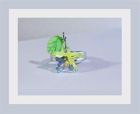 Paopu Fruit Star Necklace Kingdom Hearts Yellow Crystal Stainless