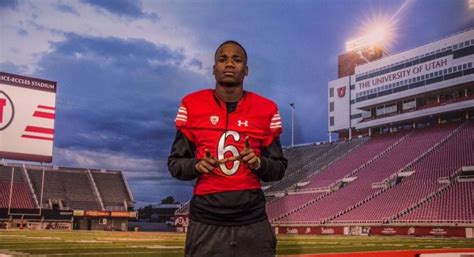 2017 Cb Darren Hall Updates Season And Utes Official Visit Ryan Wrights Recruiting News Guru