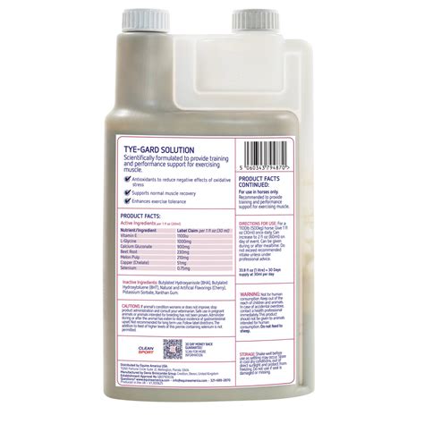 Tye Gard Solution Equine America Usa