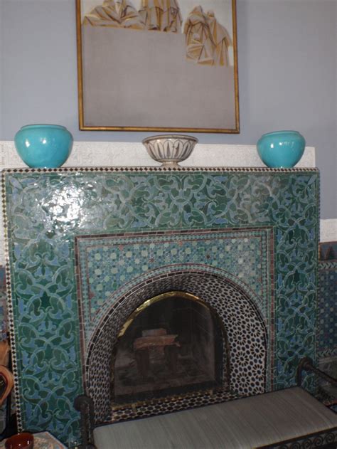 Moroccan Tile Fireplace Fireplace Guide By Linda