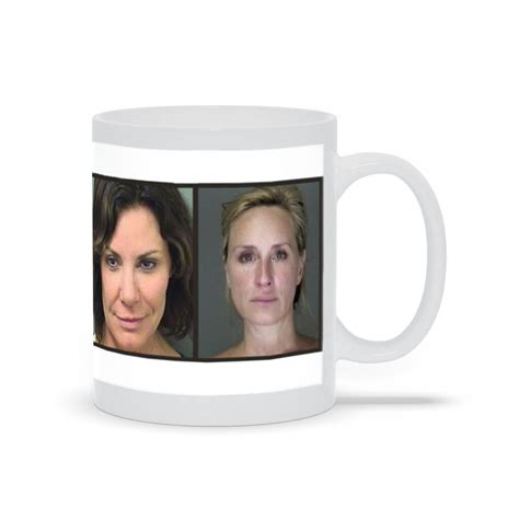 Real Housewives Mugshots Mug Includes Jen Shaw Teresea Giudice Luann