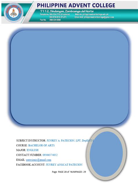 Understanding The Self Module 1 4 Pdf Self Concept Learning