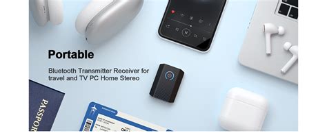Aisidra Bluetooth Transmitter Receiver For Tv And Pc