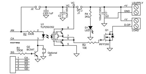 Solid State Relay Schematic Diagram Wiring Way