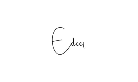 72 Edcel Name Signature Style Ideas Creative Electronic Signatures