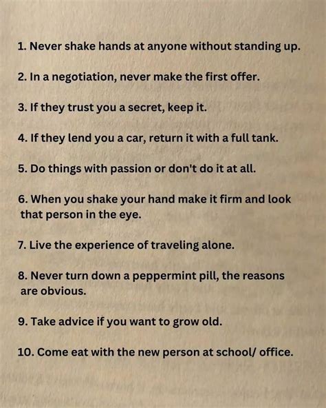50 Golden Rules To Follow That Can Change Your Life Thread From Seek
