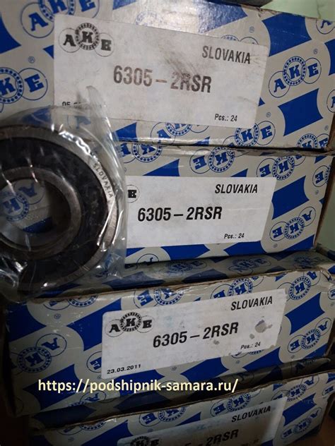 Подшипник 6305-2RSR AKE | Подшипник-Самара