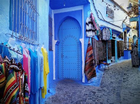 Moroccos Magical Blue City Pyrography By Cherfi Mohamed Oussama Fine Art America