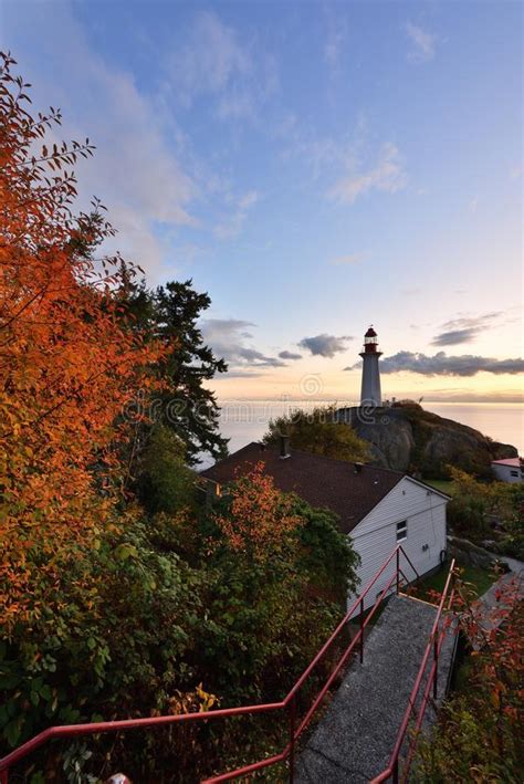Point Atkinson Lighthouse Stock Image Image Of West 102312511