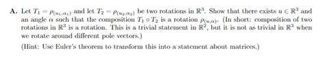 A Let T1 ρ U1 α1 And Let T2 ρ U2 α2 Be Two