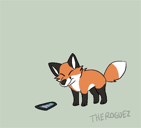 100163 Safe Artisttheroguez Canine Fox Mammal Red Fox Feral