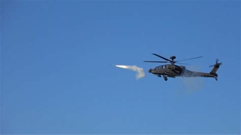 North Korea Threat South Korea Apache Helicopters Test Stinger Missiles