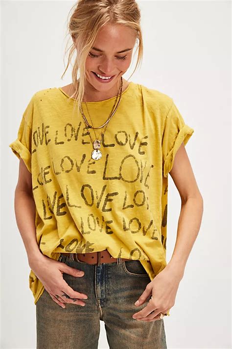 Love Note Tee Free People Uk