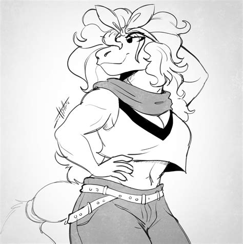 238636 Safe Artistscottyartz Equine Horse Mammal Anthro Arm