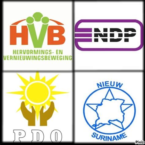 Hvb Ns En Pdo Gaan Verkiezingen 2025 Onder Vlag Ndp In Dagblad Suriname