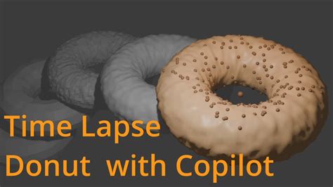 Ive Modeled A Donut With Github Copilot In A Notebook Heres A Lapse
