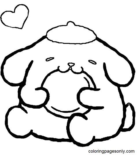 Purin Sanrio Coloring Pages Coloring Pages