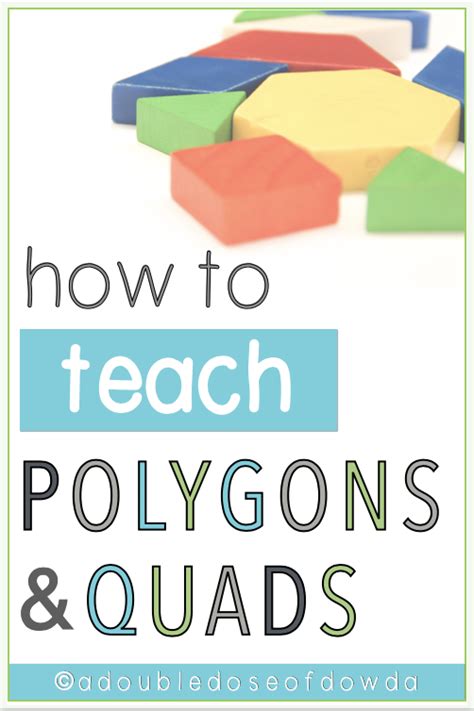 How To Teach Polygons And Quadrilaterals Teaching Quadrilaterals